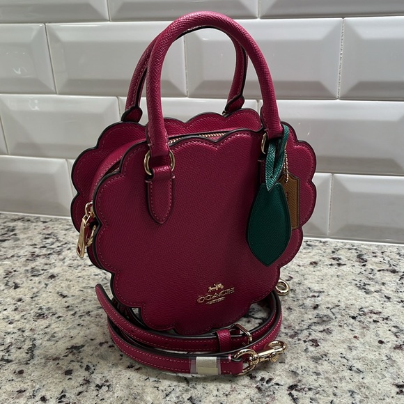 Coach | Bags | Coach Raspberry Crossbody Bag Nwt | Poshmark